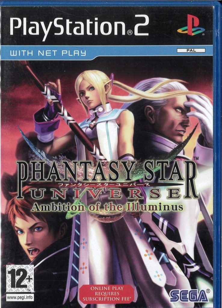 Phantasy Star Universe PS2 – Toimintakeskuksen verkkokauppa
