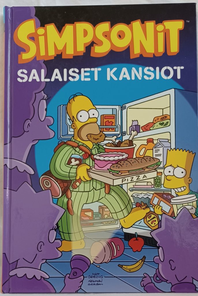 Simpsonit Salaiset kansiot – Toimintakeskuksen verkkokauppa