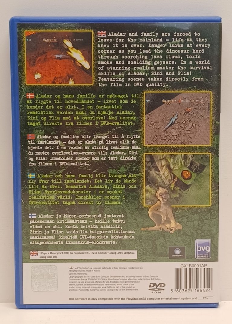 Disney's Dinosaur PS2 - Toimintakeskuksen verkkokauppa